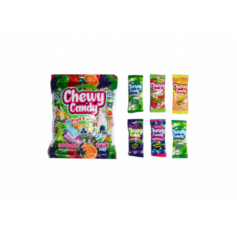 Chewy candy vaisiniai kramtomi saldainiai 400 g 100vnt - Iki pasimatymo